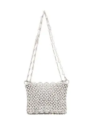 Rabanne 1969 Nano Shoulder Bag - Silver
