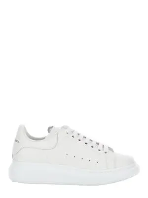 Alexander McQueen Low-top Sneakers With Oversized Rubber Sole - White