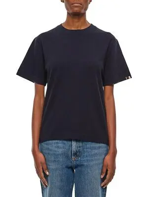 EXTREME CASHMERE X Cuba Cashmere Cotton Blend T-shirt - Blue