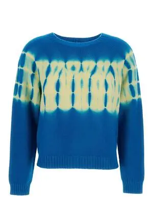 SUZUSAN Cashmere Crewneck Pullover - Multicolor
