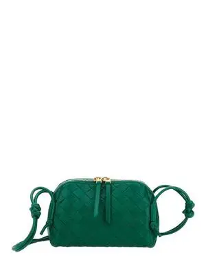 Bottega Veneta Nappa Leather Concert Clutch - Green
