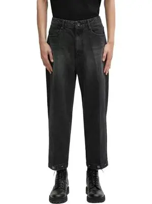 ADER ERROR Embroidered-Trim Jeans