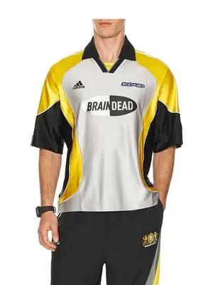 ADIDAS ORIGINALS X Brain Dead Short Sleeve Jersey - Grey