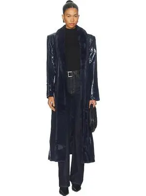 MADISON THE LABEL Max Coat - Navy