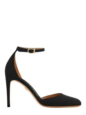 FERRAGAMO Stiletto Heel Pump - Black