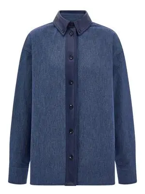 FERRAGAMO Denim Shirt - Blue