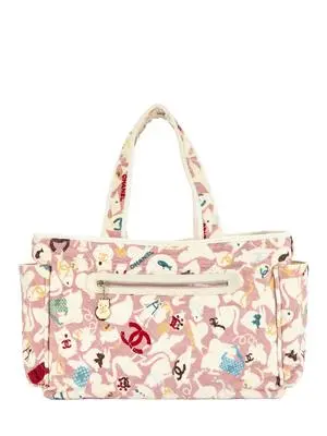 Chanel Terry Cloth Diaper Bag - Pink