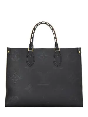 LOUIS VUITTON Louis Vuitton On The Go MM Empreinte Giant Wild At Heart Tote