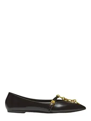 Balmain Sync Ballet Flats - Black