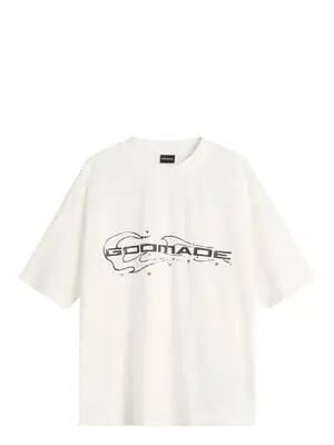 GOD MADE Spark Fire Gm T-shirt - White
