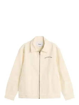 PALMES Lake Zip Jacket - Off-white