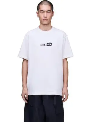 Adidas Y-3 Gfx Short Sleeve Tee - Chalk White