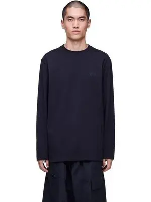 Adidas Logo Long Sleeve Tee - Black