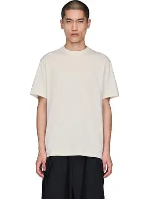 Adidas Regular Fit Short Sleeve Tee - Chalk White