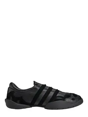 Adidas Y-3 Regu Leather Sneakers - Black / Black / Black