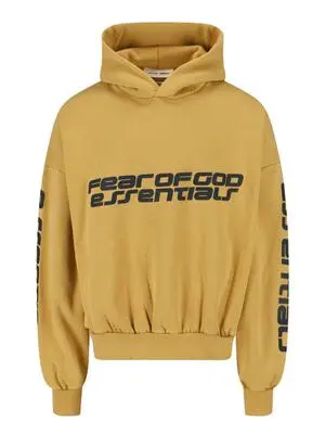 Fear Of God 90s' Cotton Hoodie - Yellow