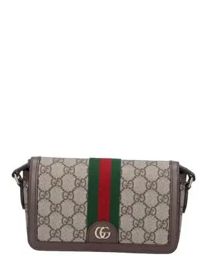 Gucci Mini 'ophidia' Shoulder Bag - Beige