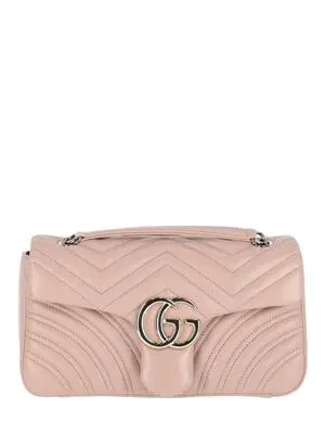 Gucci GG Marmont Medium Shoulder Bag Pink