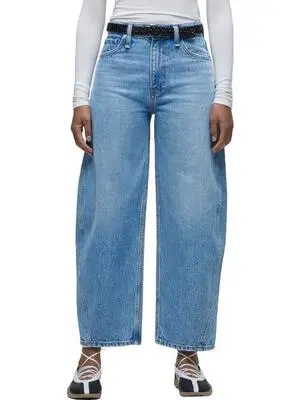 HUDSON JEANS Mid-Rise Baby Barrel Ankle Jean