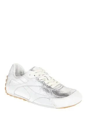 BOTTEGA  VENETA Orbit Flash Low Top Sneakers 1532 Silver/optical