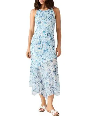 Steve Madden Lanetta Sleeveless Maxi Dress - Navy Speckle