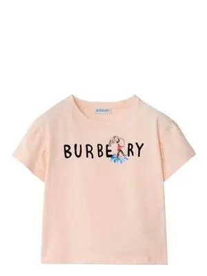 Burberry London Guard Cotton T-shirt - Shell Pink