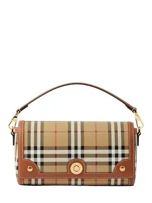 Burberry Top Handle Note Bag - Briar Brown