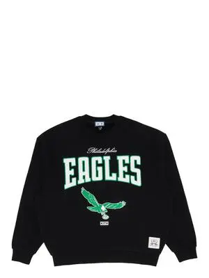 Kith 47 For The Nfl: Eagles Nelson Crewneck - Black
