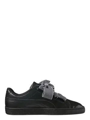 PUMA Wmns Basket Heart - Black