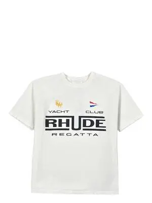 Rhude Regatta Club T-shirt - Vintage White