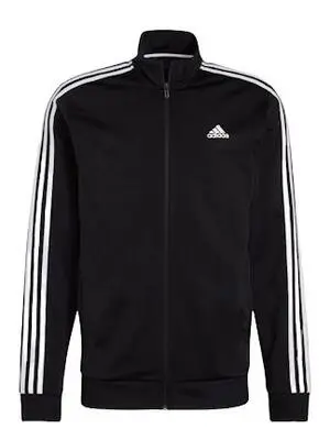 Adidas Essentials Warm 3-stripes Track Jacket - Black White