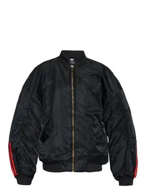 ADIDAS ORIGINALS Adidas X Willy Chavarria Bomber Jacket - Black