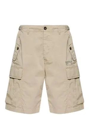 Dsquared2 Knee Length Cargo Shorts - Beige