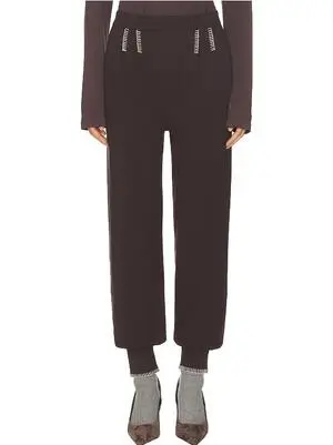SIEDRES Rosena Knit Pant - Brown