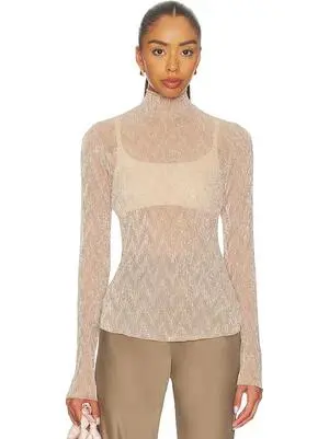 Astr The Label Kyra Top - Champagne