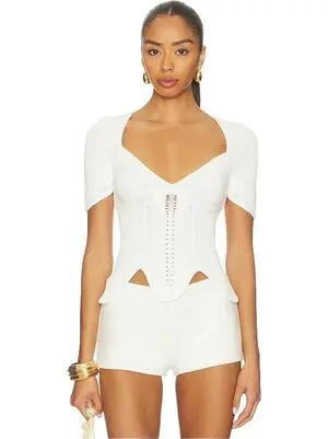 Cult Gaia Eliza Top - Off White