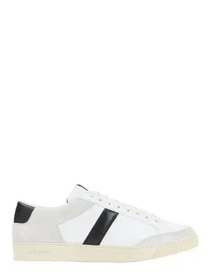 TOM FORD Leather Sneakers - White