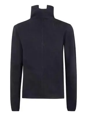 Rick Owens High-neck Cut-out Sweater - Blue