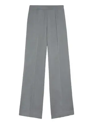 JIL SANDER Relaxed Fit Fluid Straight Leg Pants - Volcanic Glass