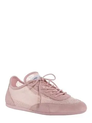 JIMMY CHOO Sunny Lace Up Sneakers - Rose