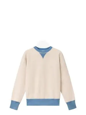 Isabel Marant Miker Cotton Sweatshirt Ecru