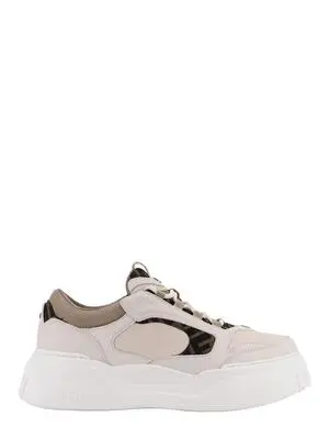 Fendi Leather Sneakers - White
