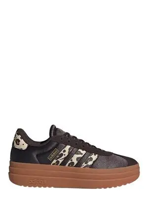 Adidas Vl Court Bold Leopard - Aurora Coffee/crystal Linen/matte Gold