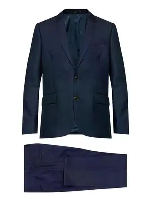 Paul Smith Buttoned Suit - Blue