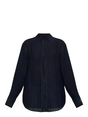 Victoria Beckham Buttoned Shirt - Blue