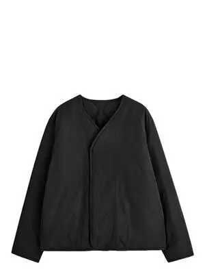 Cos Reversible Quilted Jacket - Black