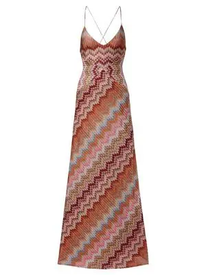 Missoni Zigzag Maxi Dress - Multicoloured