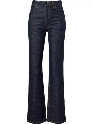 Khaite Danielle High-rise Straight Jeans - Blue