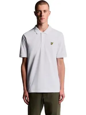 LYLE & SCOTT Plain Polo Shirt - White