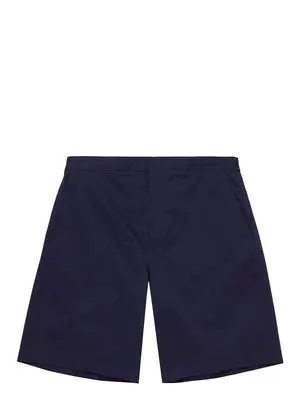 Orlebar Brown Laurent Straight-leg Cotton-blend Shorts - Blue